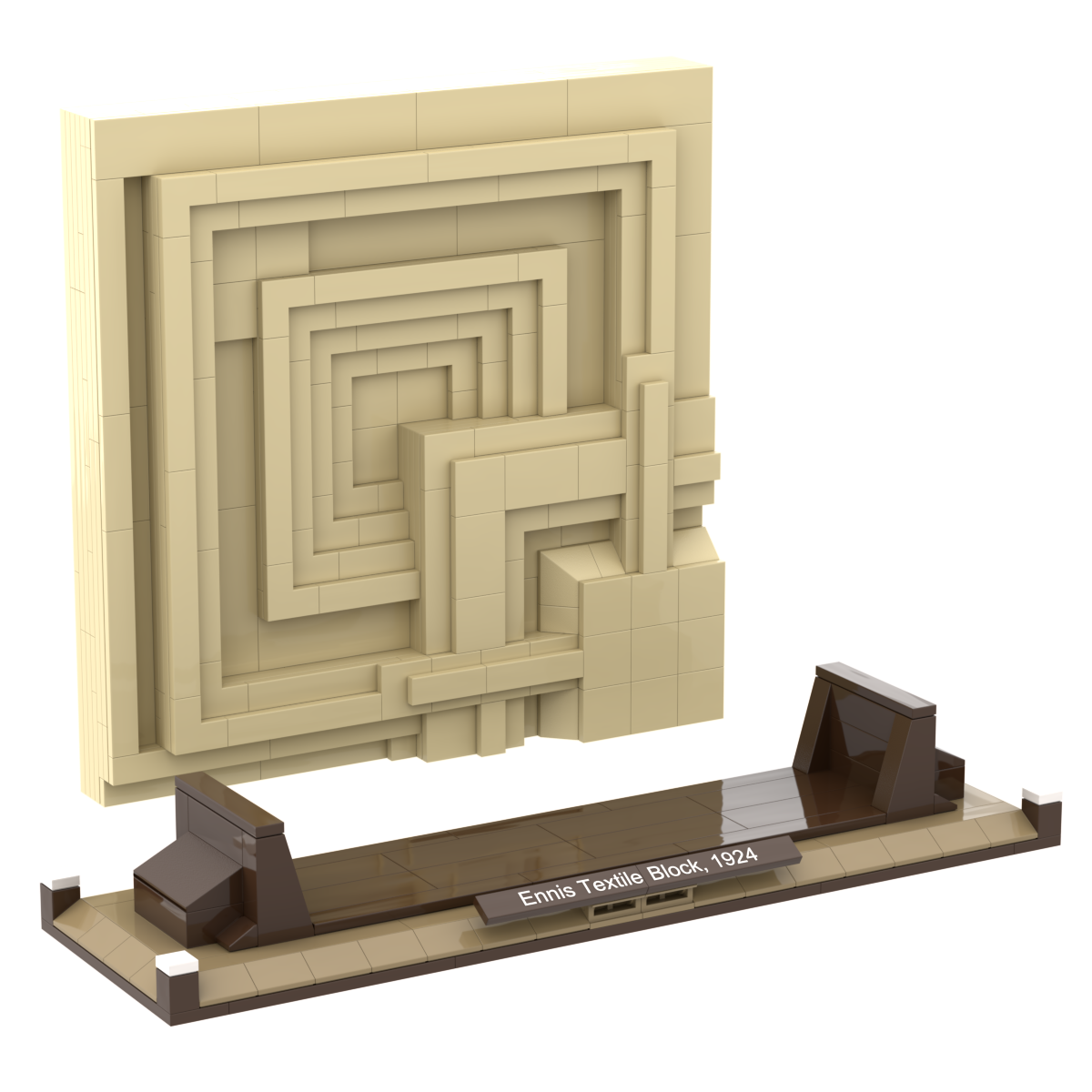 Ennis Textile Block - The Atom Brick