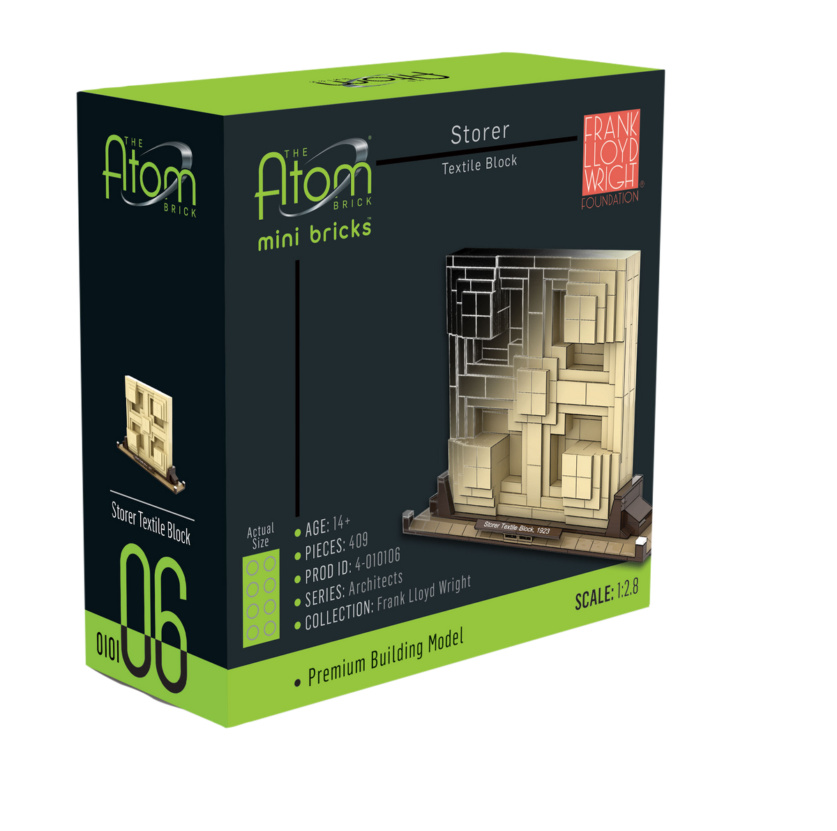 Storer Textile Block - The Atom Brick