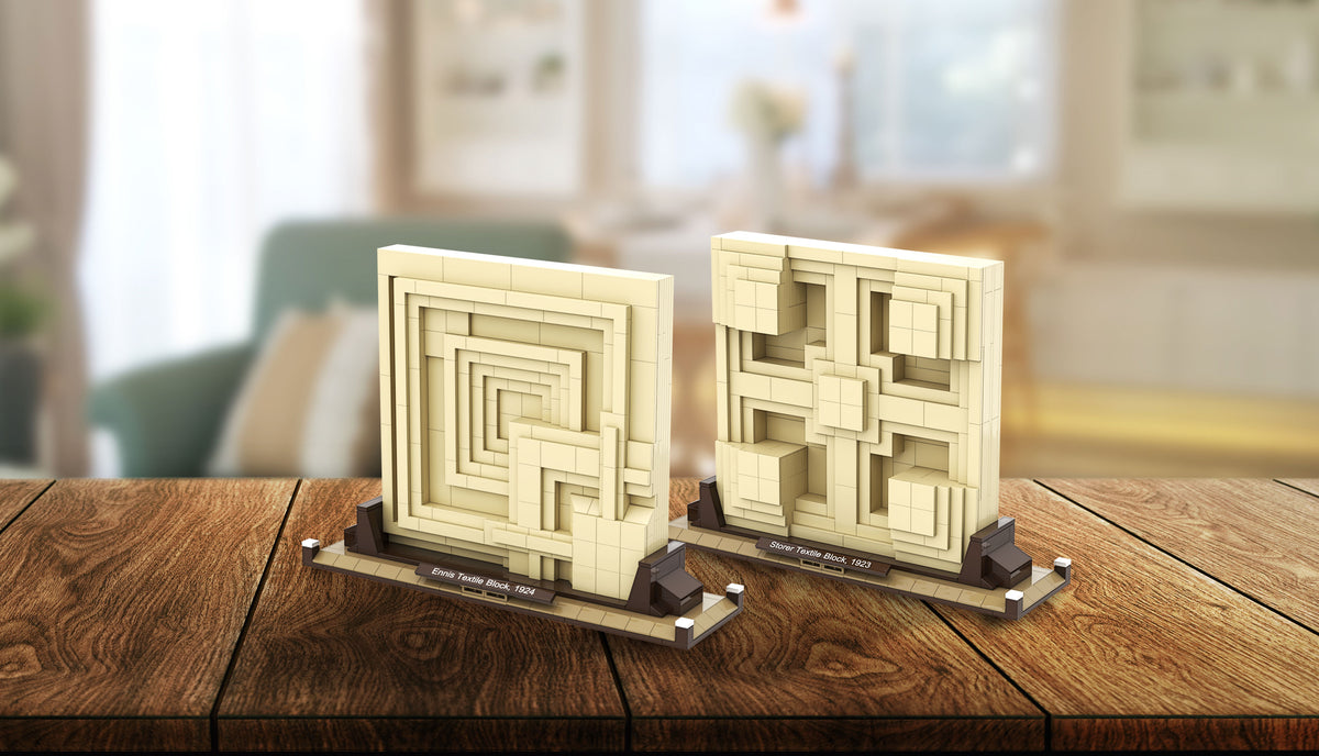 Ennis Textile Block - The Atom Brick