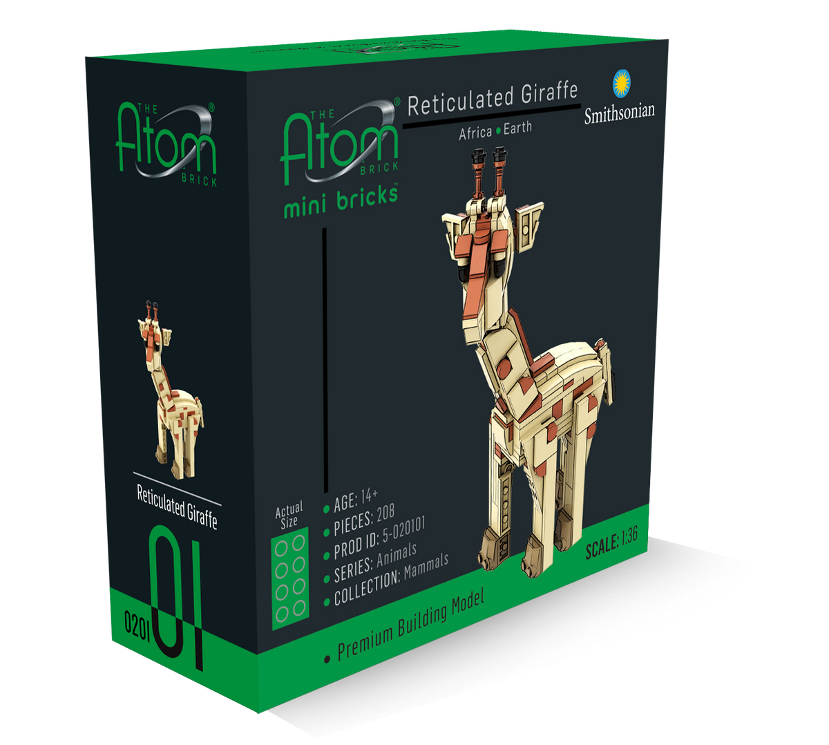 Reticulated Giraffe - The Atom Brick